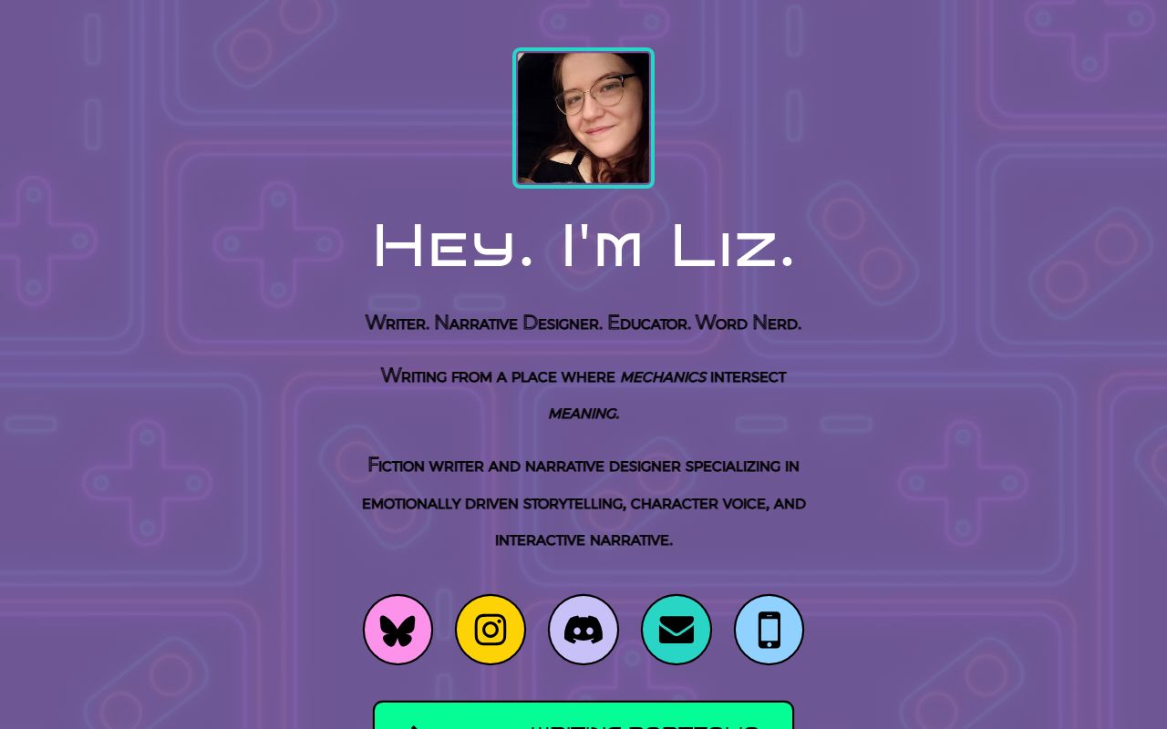 Liz Hanley – Writing & Narrative Design